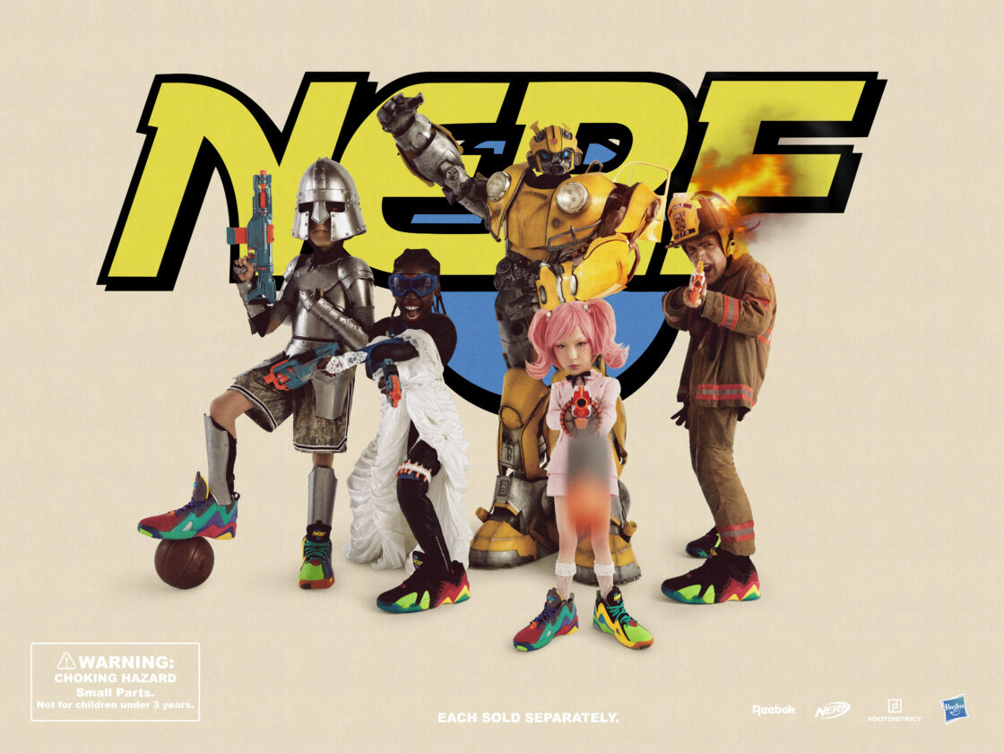 Conoce la Nerf Squad de FOOTDISTRICT con motivo de la colección Reebok ...