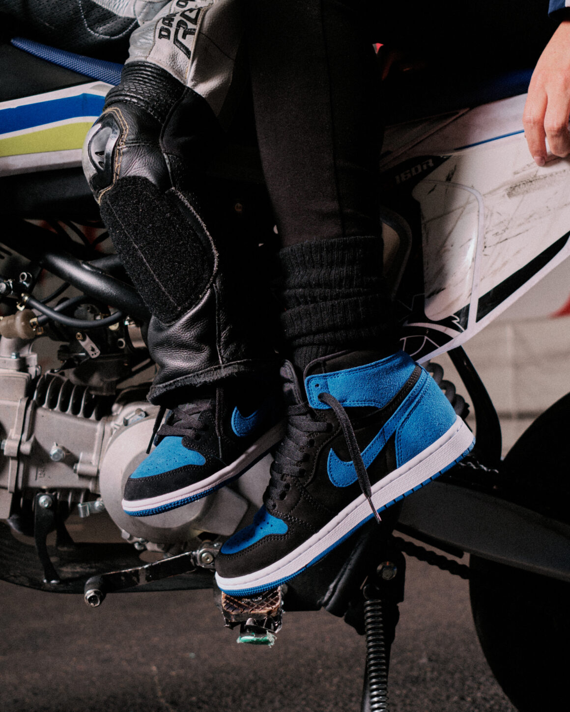 Jordan Family (by FOOTDISTRICT) | The rider. Air Jordan 1 “Royal ...