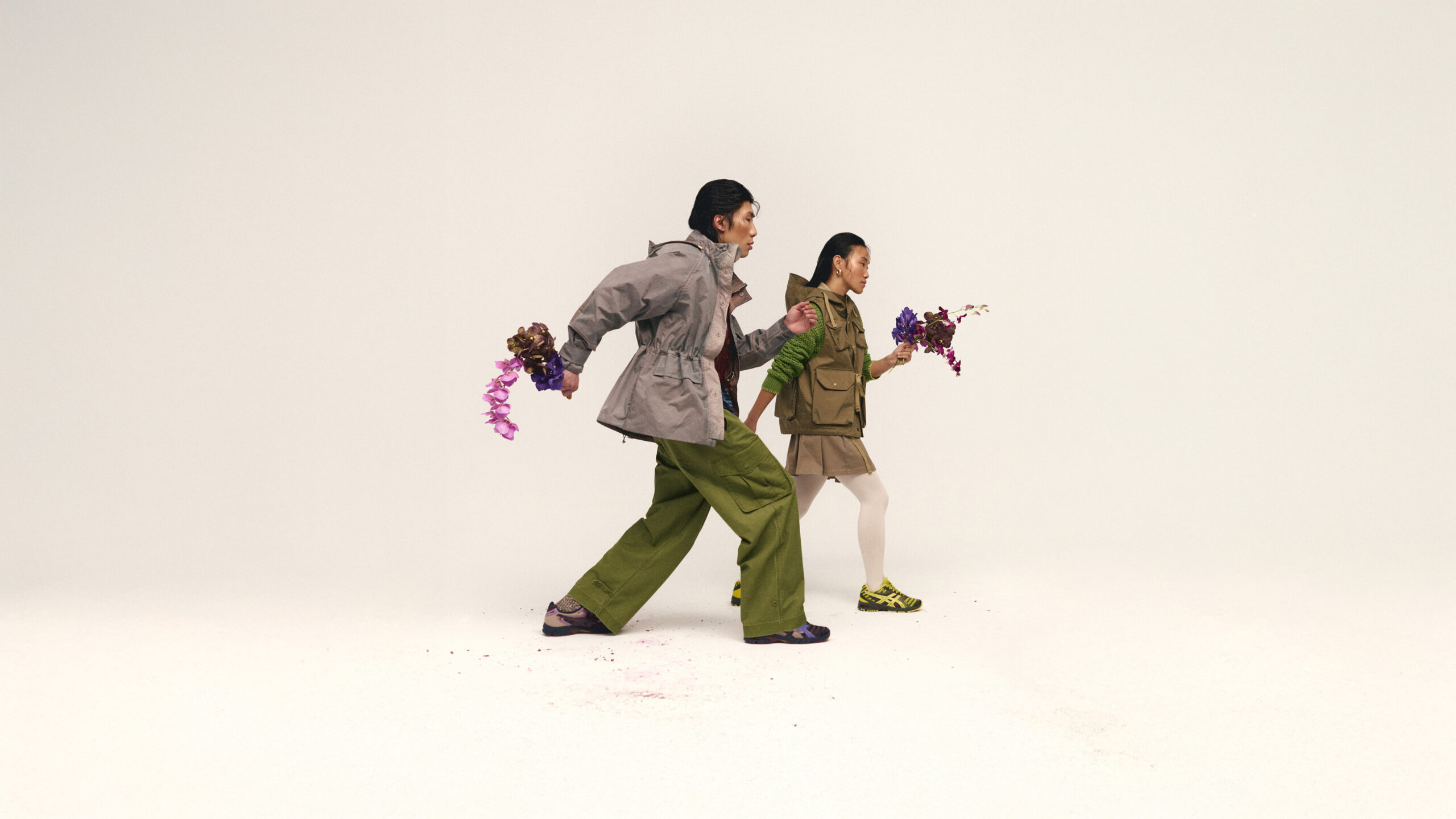 Flores como activación para el movimiento, la armonía de la UB9-S GEL ...