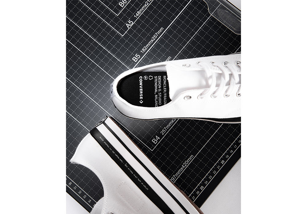 Lujo y sencillez en las nuevas Converse Chuck 70 Ox MONCLER x fragment ...